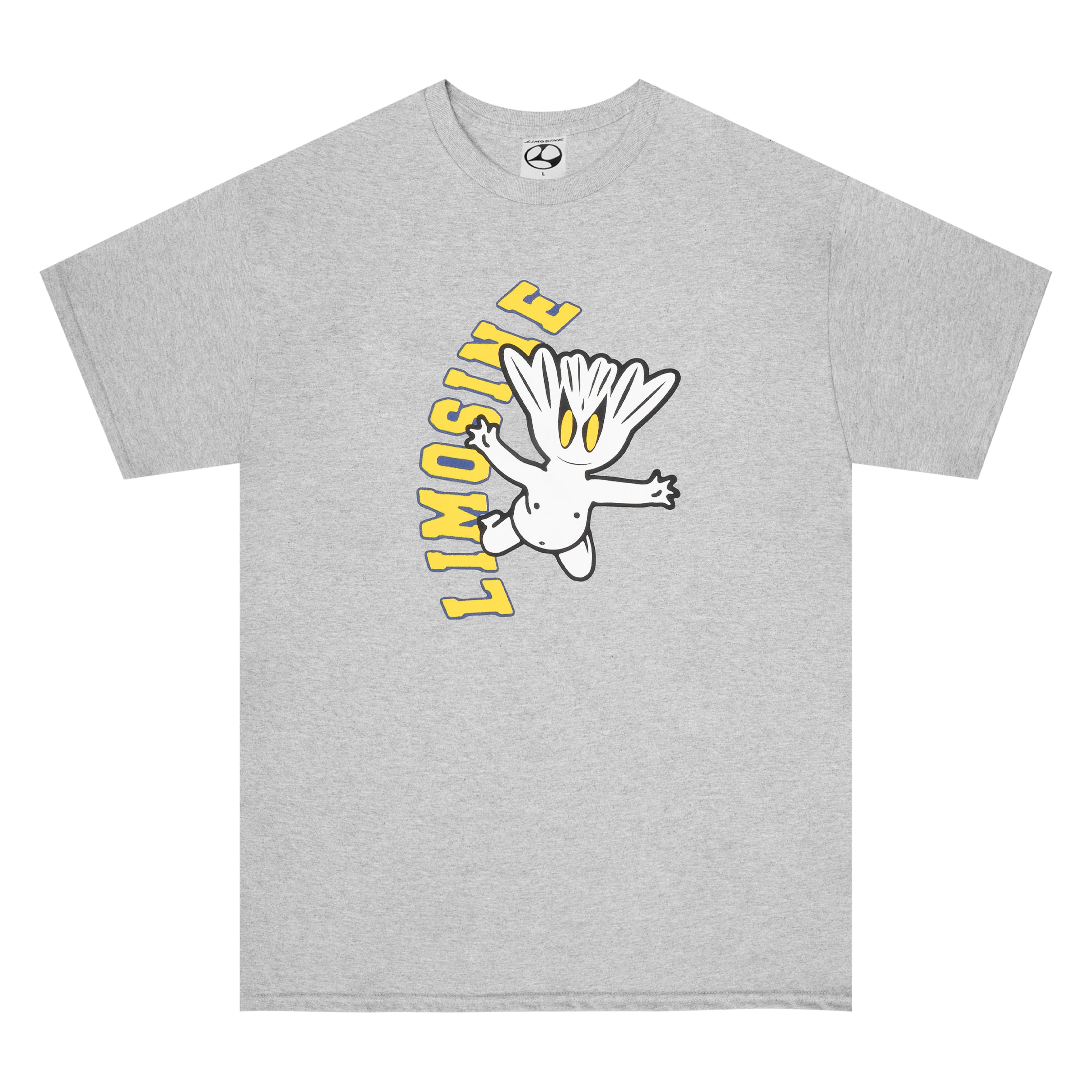 Pay Baby Tee - Heather Grey – limosineskateboards